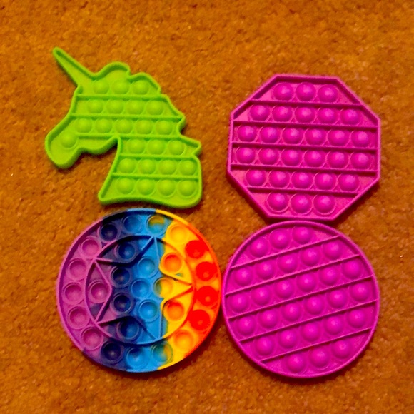 Toys | Four Pack Of Pop It | Poshmark